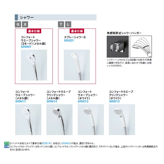 TOTOシャワールームJSV0812UT カタログ仕様 Tタイプ TOTOシャワーユニット・TOTOシャワーボックス内寸法D800×W1200×H2030mm_ロイヤル建材